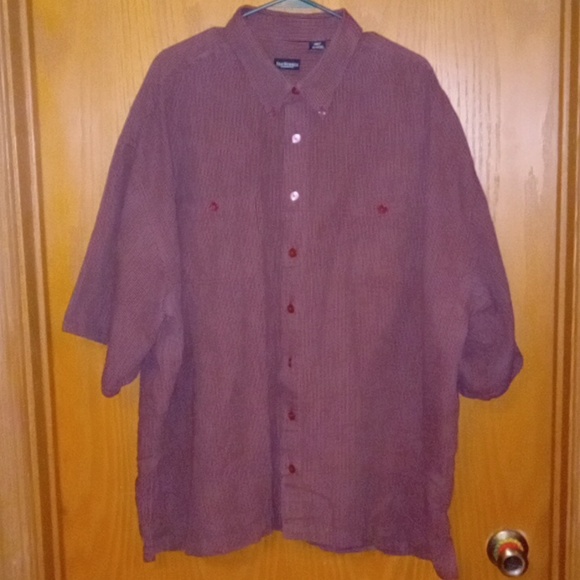 Van Heusen | Shirts | Mens Button Down Short Sleeve 3xt Vanheusen Brand ...